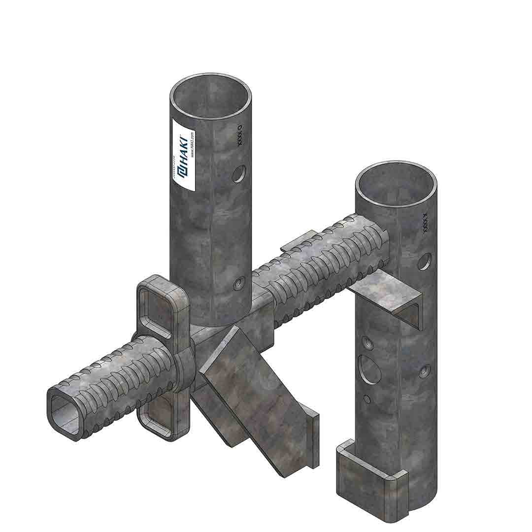 Sheet Pile Clamp - Barrier System component Haki