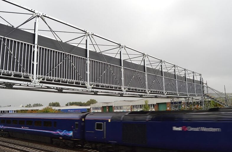Swindon Rail Tracks Haki
