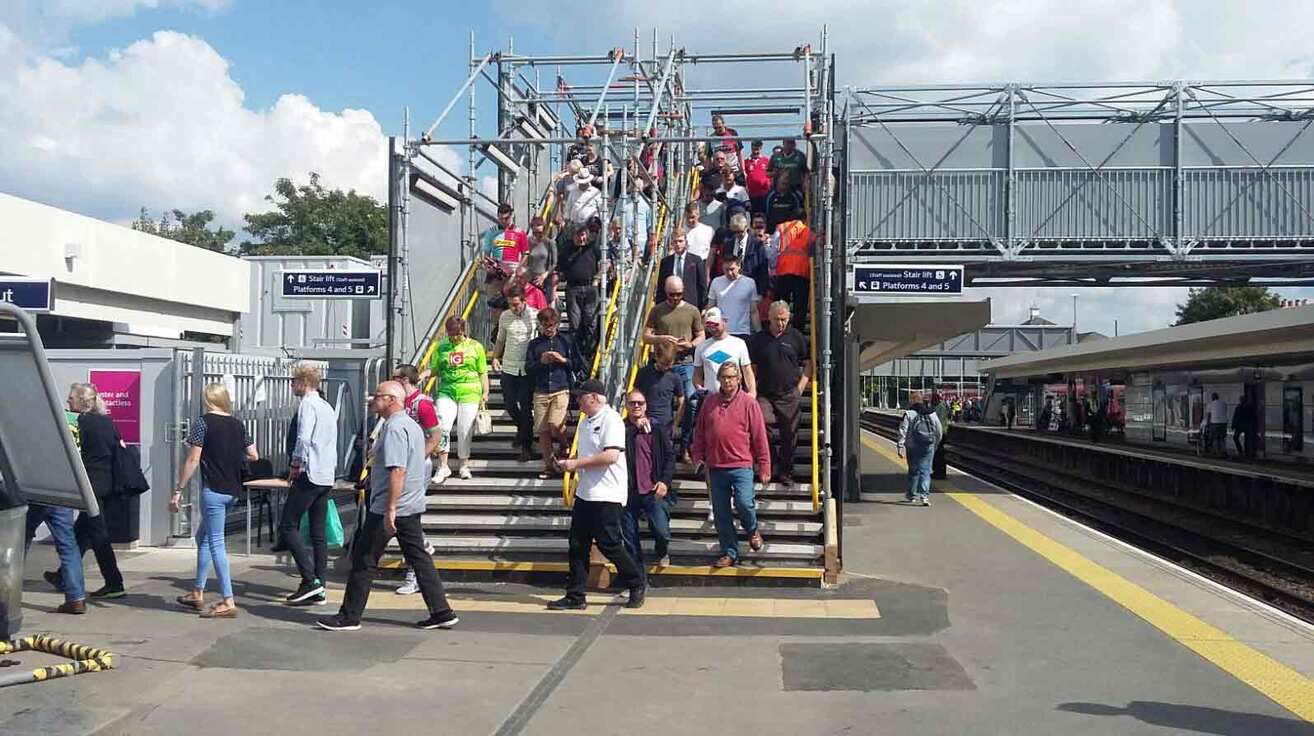 HAKI Public Access Stair (PAS) | Safe, Compliant Temporary Stair ...