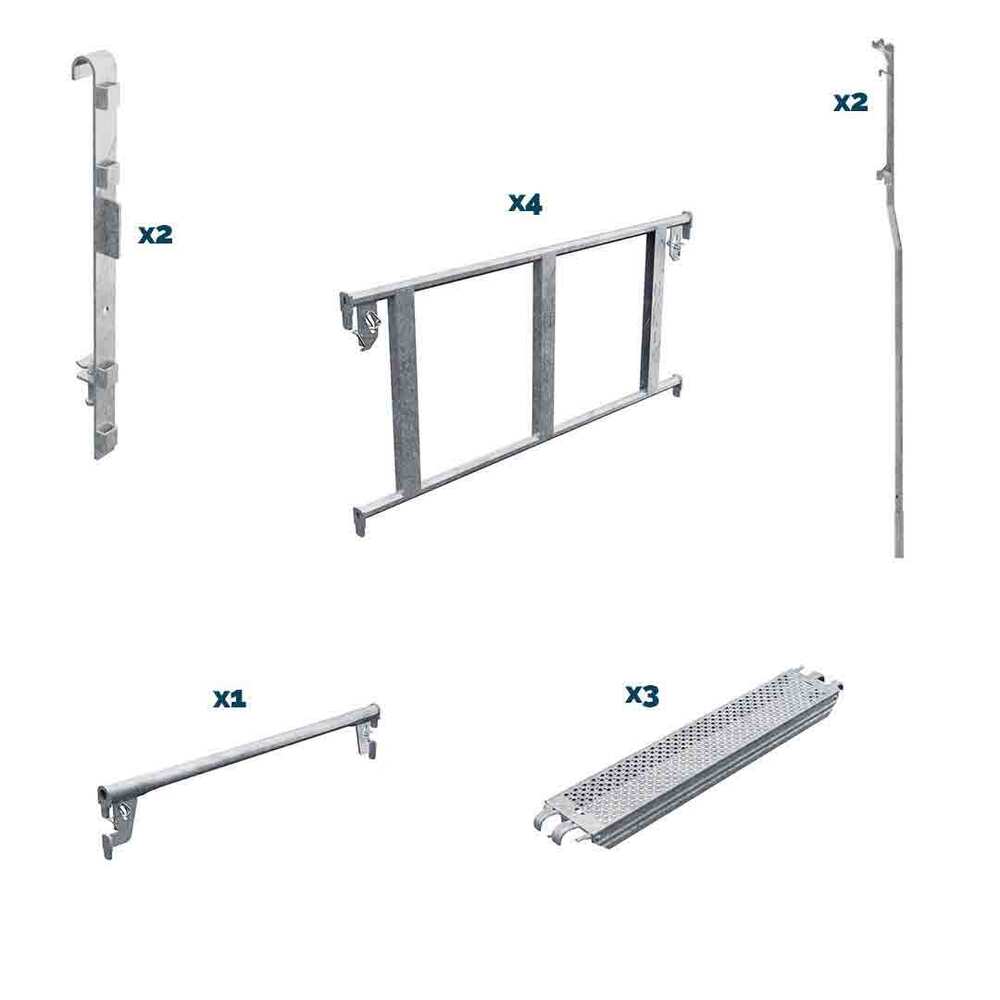 HAKI Stair Tower Compact (STC) – Space-Saving Access Solution | Haki