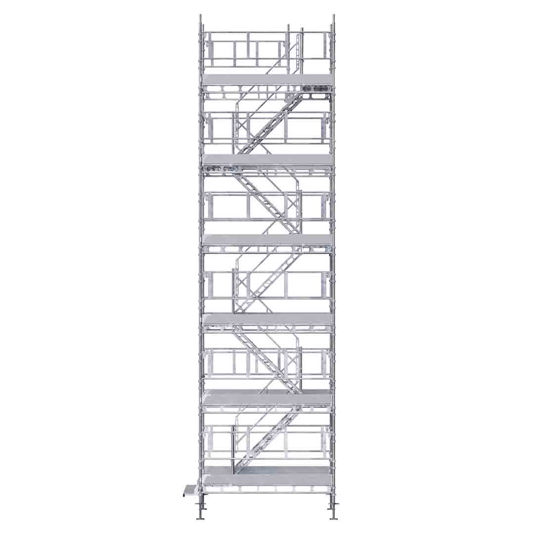 HAKI Stair Tower Compact (STC) – Space-Saving Access Solution | Haki