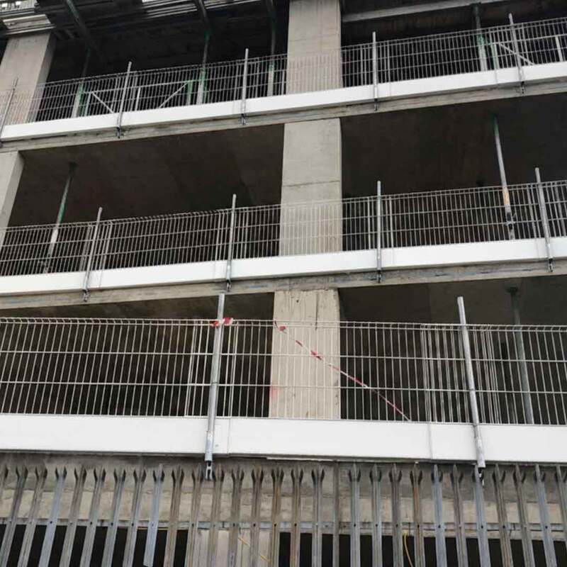 Edge Bracket Slab - Barrier System component Haki