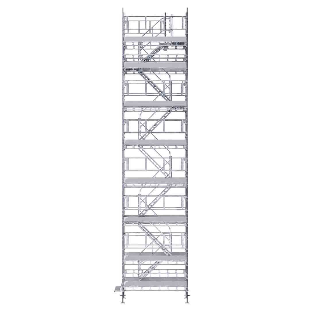 HAKI Stair Tower Compact (STC) – Space-Saving Access Solution | Haki