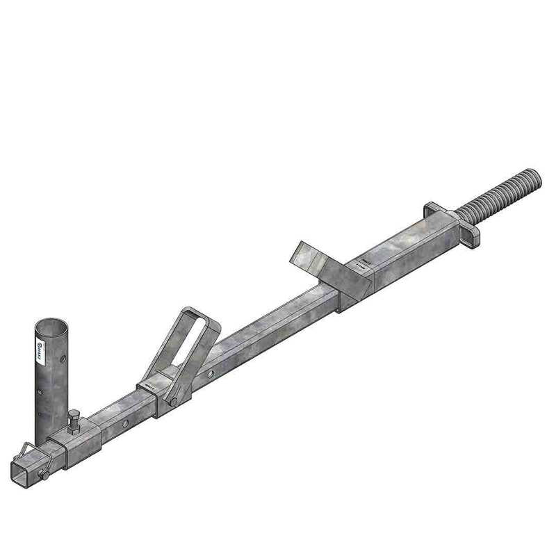 Steel Column Beam Clamp - Barrier System component Haki