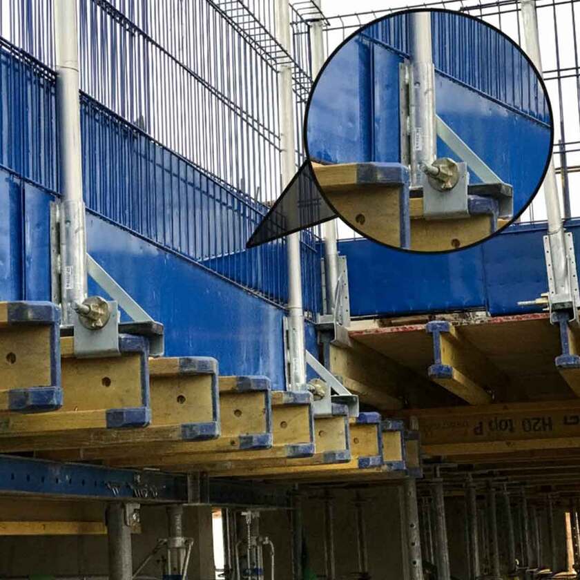 Timber Beam Clamp - Barrier System component Haki