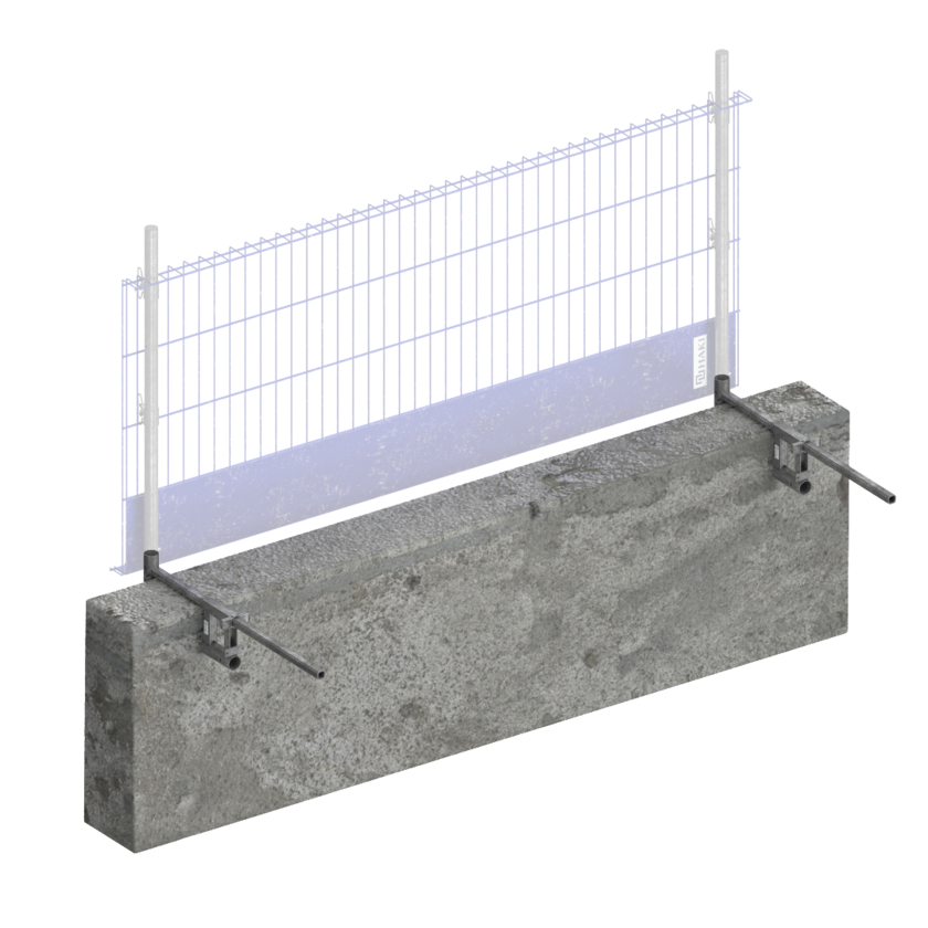 Adjustable Clamp Attachment - Barrier System component Haki