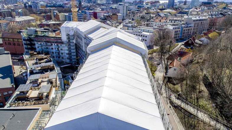 Temporary Weather Protection | Discover more about HAKITEC Haki