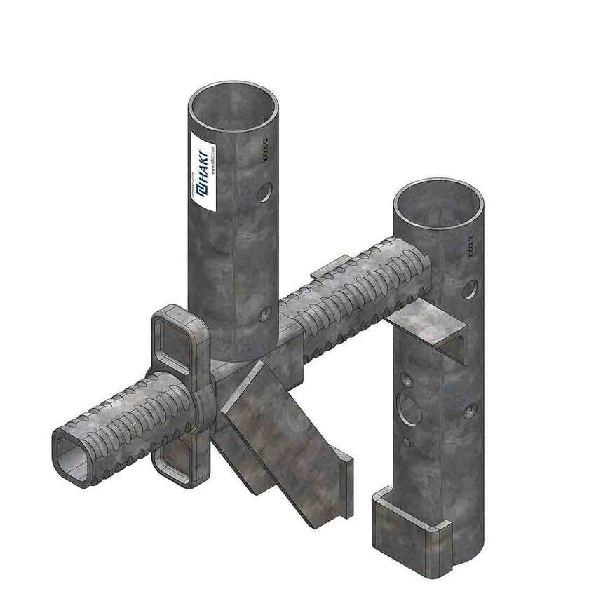 Sheet Pile Clamp - Barrier System component Haki
