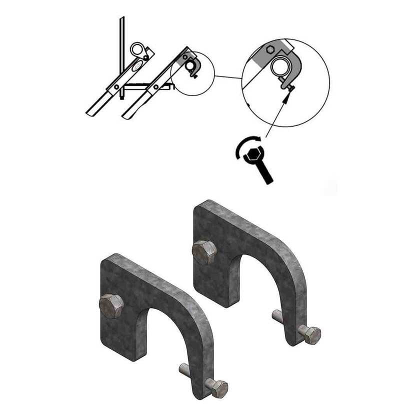 Steel Stair 18 Steps with Handrails | HAKI UK Haki