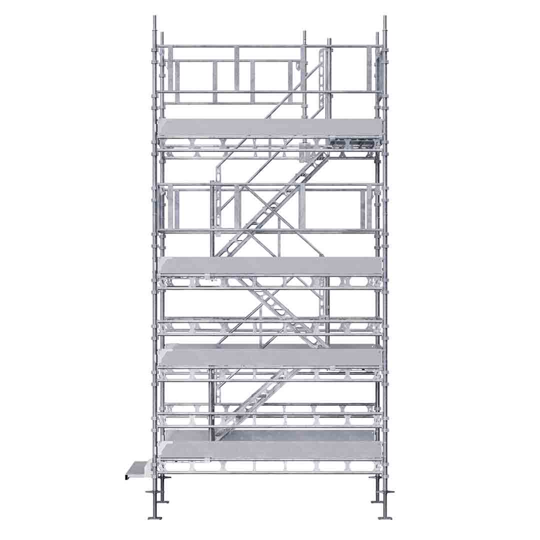 HAKI Stair Tower Compact (STC) – Space-Saving Access Solution | Haki