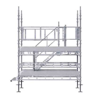 HAKI Stair Tower Compact (STC) – Space-Saving Access Solution | Haki