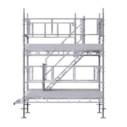 HAKI Stair Tower Compact (STC) – Space-Saving Access Solution | Haki