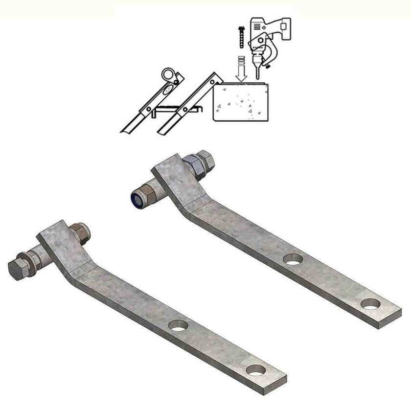 Steel Stair 3 Steps with Handrails | HAKI UK Haki