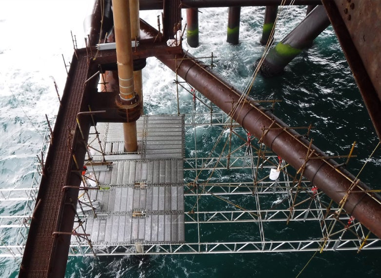 Oil platform EnQuest Magnus Haki