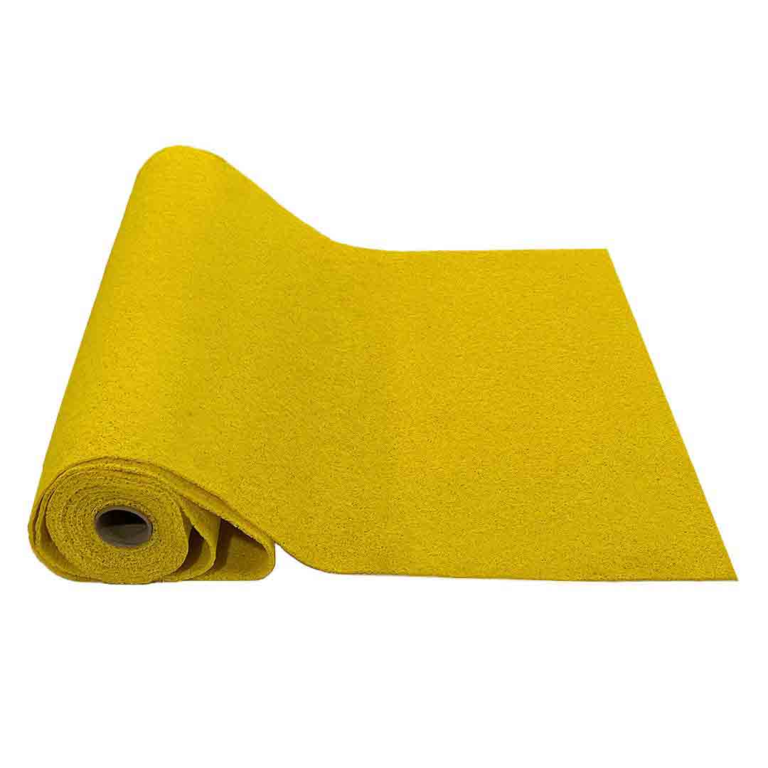 Site Spaghetti Mat (Yellow) 10m x 1m - Construction Site Carpet Haki